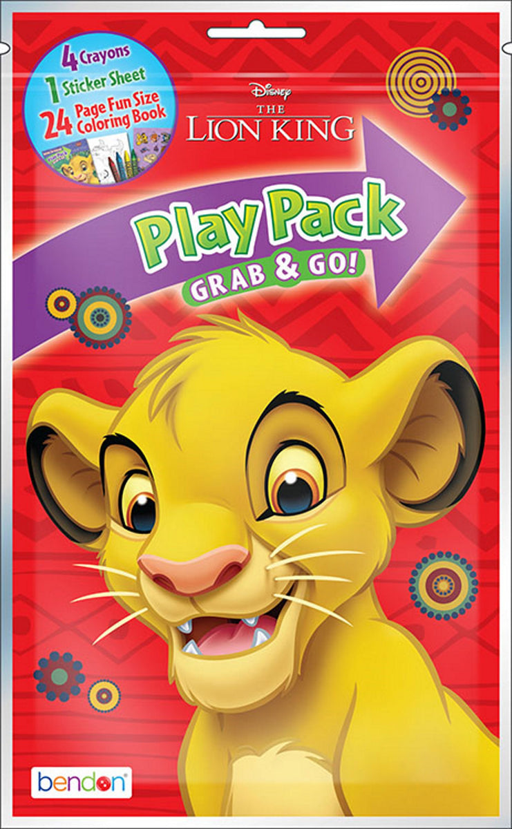 The Lion King Grab & Go Play Pack – KaleidoQuest