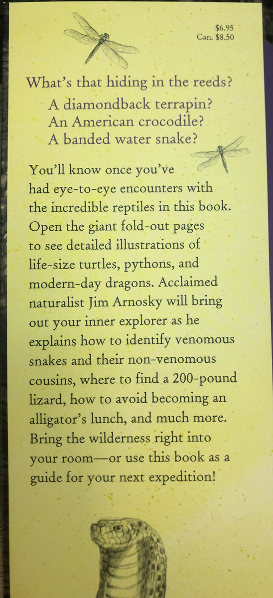 Slither and Crawl: Eye to Eye with Reptiles by Jim Arnosky [Paperback ...