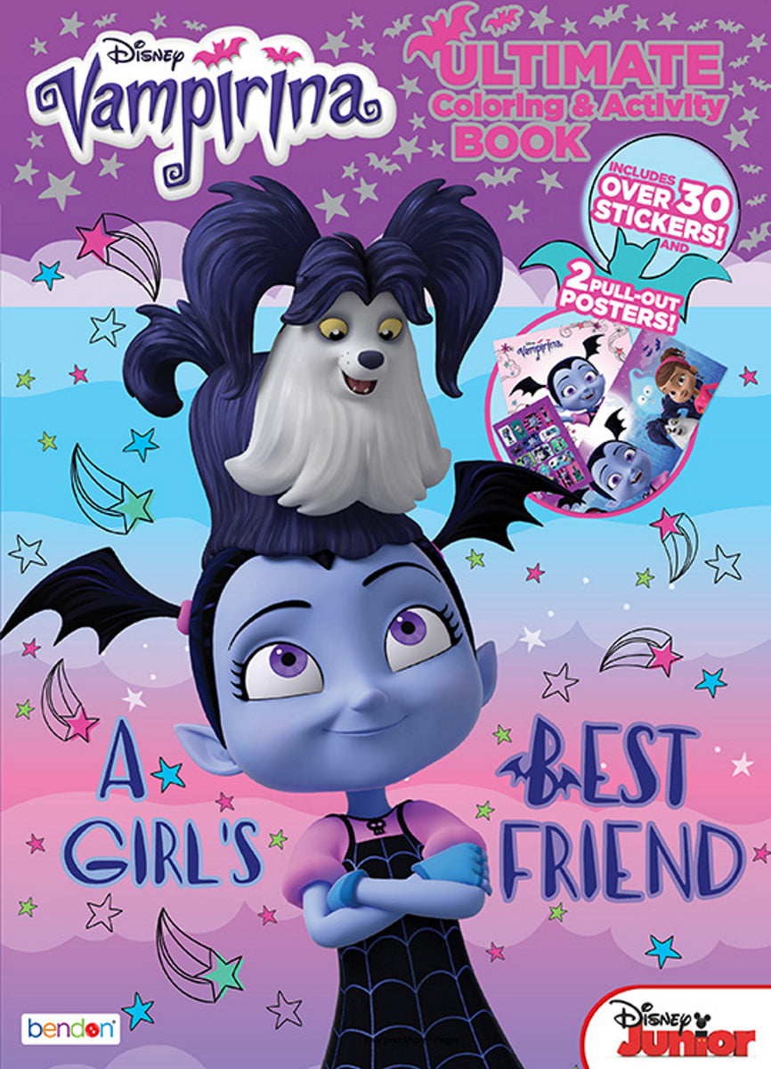 Vampirina 32-Page Ultimate Activity Book with Stickers and Posters ...