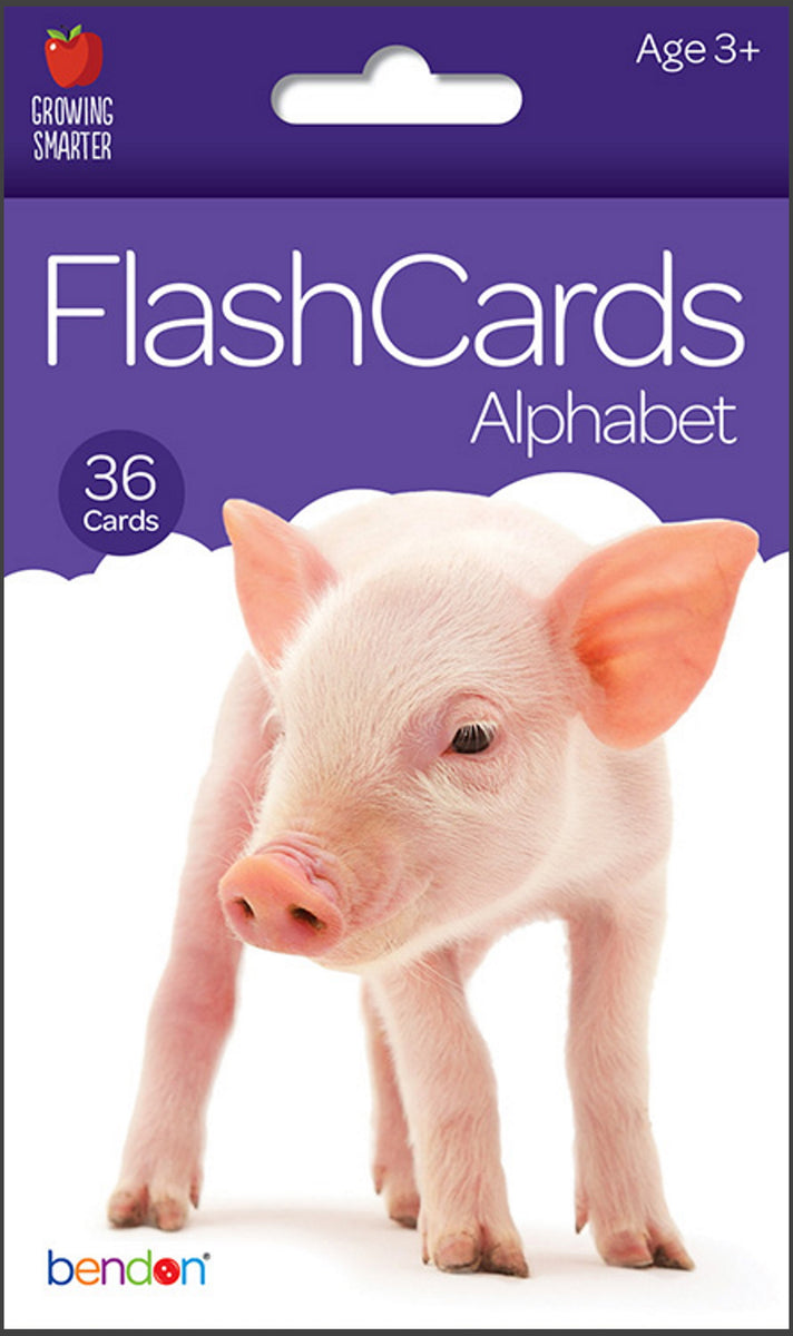Alphabet [36-Count Flash Cards, Bendon®, ©2017] (Ages 3+) – KaleidoQuest